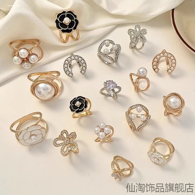 冬季大衣腰带扣风衣带子扣女蝴蝶扣卡扣丝巾扣高端衣角打结扣