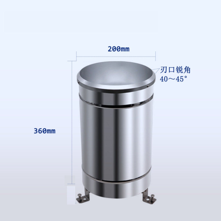 雨量传感器 雨量筒降雨量 气象站 雨量计 翻斗式不锈钢雨量桶