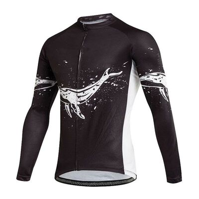 Camisetas de ciclismo para hombre, camisetas de manga larga