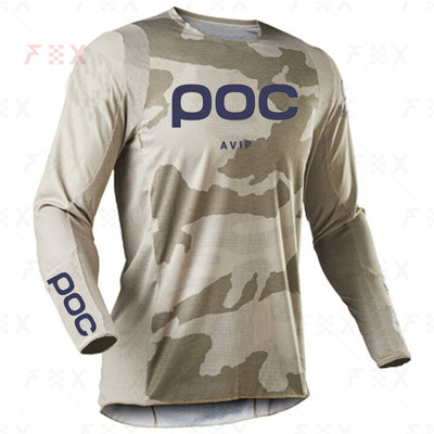 avip poc jersey 2021 NEW Black Jersey FXR Motocross Cycling