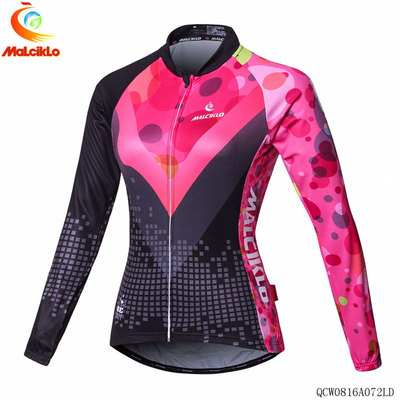 Women's Long Sleeve Cycling Shirt Lady Lightweight Sport Rid