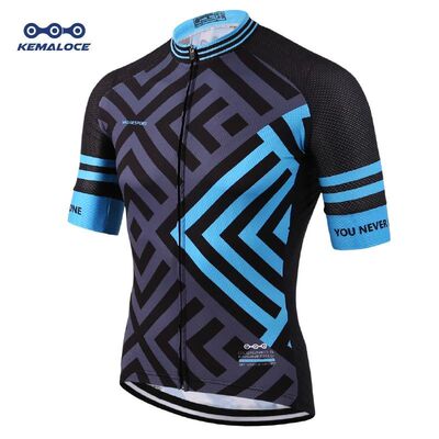 KEMALOCE Maillot Ciclismo Ropa Hombre último Sublimación c