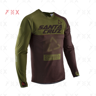 MTB santa cruz bike Jersey men's Downhill Jerseys Mountain S