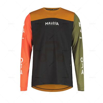 Malojaing-camiseta de manga larga para ciclismo, ropa para b