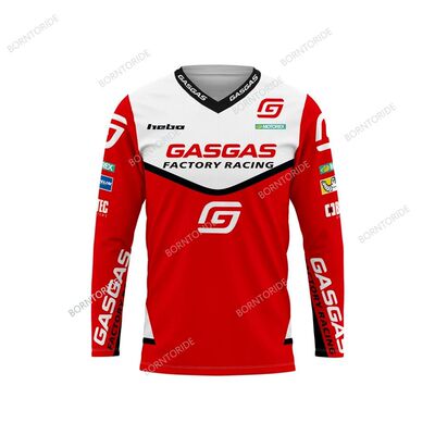 Enduro GasGas Enduro T-shirt Mountain Downhill Bike Long Sle