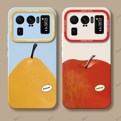 创意梨子适用小米11Ultra手机壳至尊版m11硅胶5G保护套mi镜头全包ml十一软外壳u纪念ultar男女utral防摔uitra