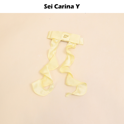 SeiCarinaY波浪蝴蝶结发夹