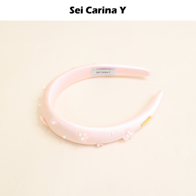 SeiCarinaY真丝手工花饰发箍