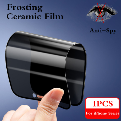 1PCS Frosted Ceramic Phone Film For Iphone 15 14 13 12 11
