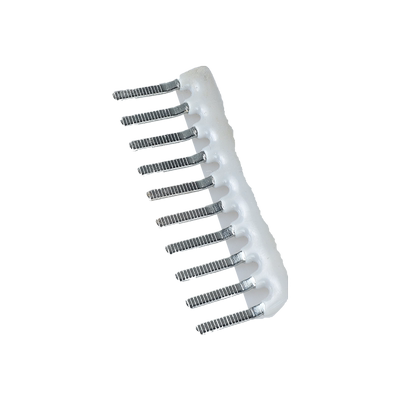 UK10位短接件FBI/EB10-5/6/8边插式连接条2.5B/3/5/6N中间连接件