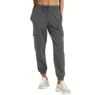 B 98251 Women's loose athletic cargo sweatpants女士宽松运动