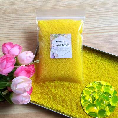 10000pcs/bag Crystal Sol Hydrogel Gel Orbz Water Beads Flo