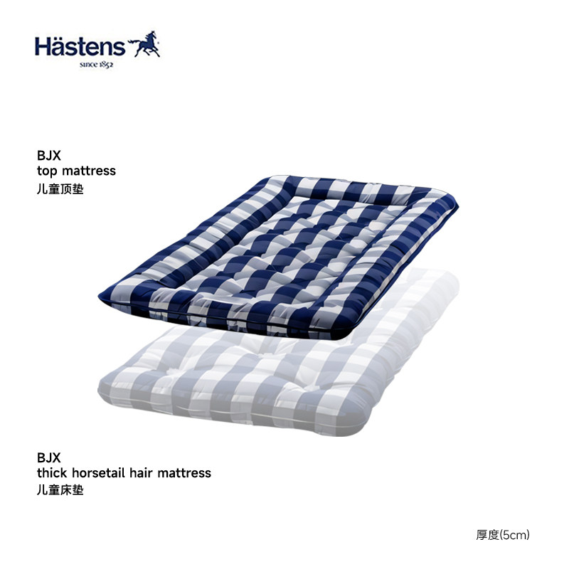 【官方正品】Hastens 海丝腾 BJX 马尾毛床垫进口儿童床垫顶垫