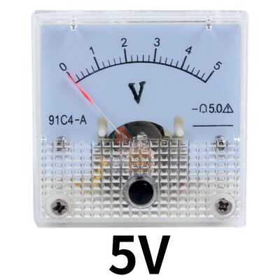 指针式直流电流表91C4-1A 2A 3A 5A10A 50V 100V250V机械电压表头