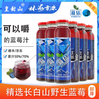 林海雪原蓝莓果汁饮料