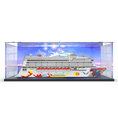 乐高益智星梦号邮轮积木收纳盒