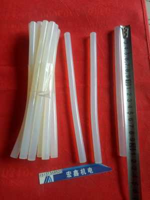 透明胶棒热熔胶条高粘热熔胶7mm11mm热熔胶条EVA胶棒玻璃胶条