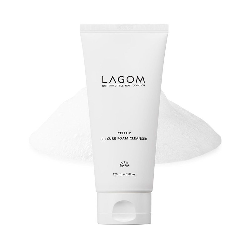 日本代购 LAGOM卸妆泡沫慕斯 保护肌肤屏障温和清洁去除油脂120ml