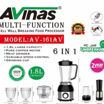 外贸出口Avinas161AV料理机6in1Nurtient8PCS/CTN