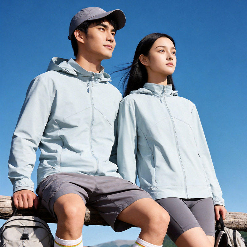 防晒衣情侣款防晒外套男女夏季透气户外防紫外线薄款凉感防晒服a2