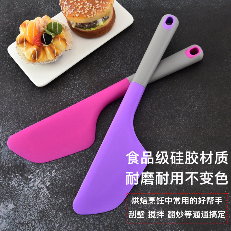 一体式烘培硅胶蛋糕奶油刮刀耐高温牛油抹刀家用沙拉果酱搅拌刀