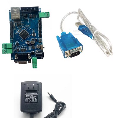 STM32F407VET6开发板2路RS485接口 RS232/CAN通讯 RJ45有线乙太网