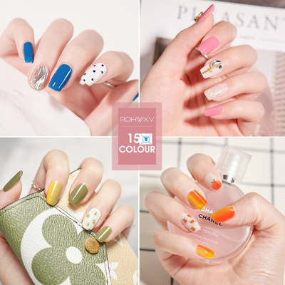 15ml Gel Nail Polish Sweet Color Nude Manicure LED UV Gel