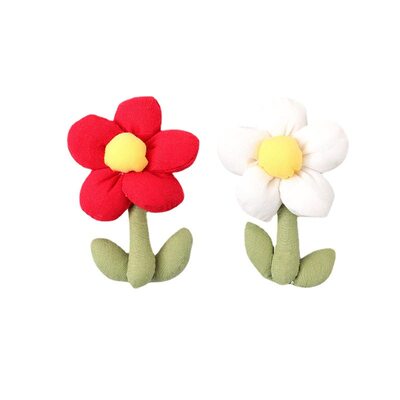 g-23手工花朵手工编织百搭配饰配饰田园风头绳女童发饰花朵配饰87