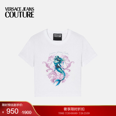 【季末优惠】VERSACE JEANS COUTURE 女士T恤