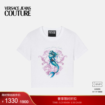 【季末优惠】VERSACE JEANS COUTURE 女士T恤