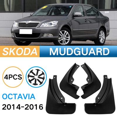 适用于2014-2016款斯柯达明锐Octavia09-13挡泥板外贸跨境挡泥皮