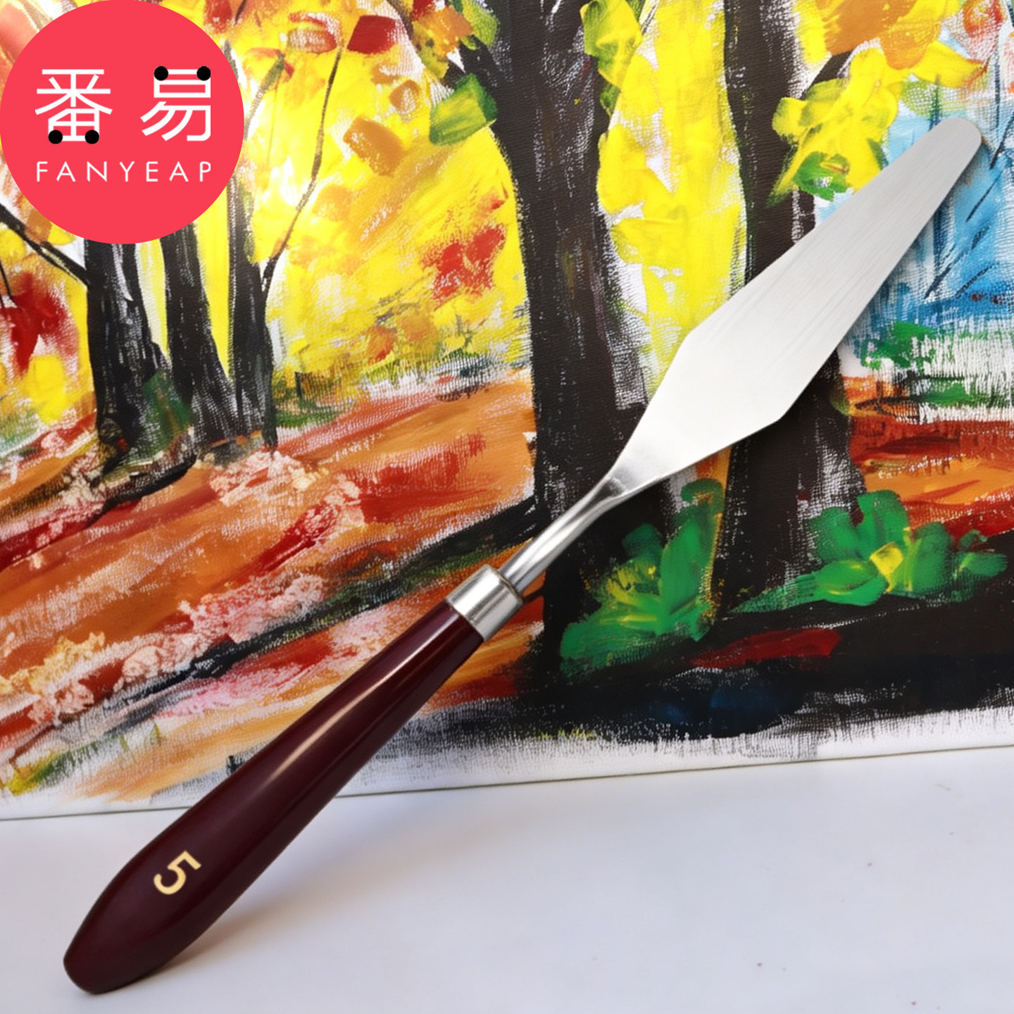 油画刮刀A1zzn700-调色刀水粉水彩丙烯颜料重彩美术刮刀画画工具