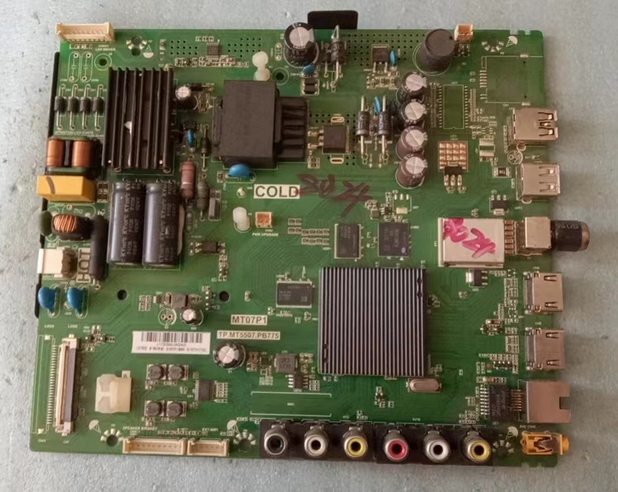 原装TCL L43P1A-F电视主板TP.MT5507.PB775屏LVF430SS0T_虎窝淘