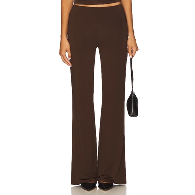 Lovers and Friends IVANNA 长裤 巧克力色 美式休闲风REVOLVE小