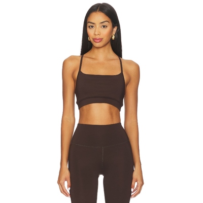 Varley ASSURE CERYS 运动胸罩 棕色REVOLVE小众新款