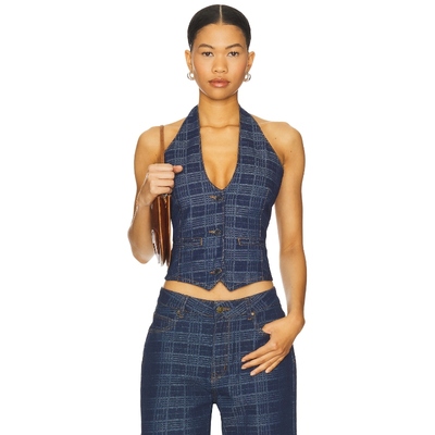 [冬季新品]LIONESS RENEWAL 上装 蓝色REVOLVE小众