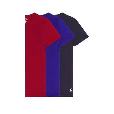 Polo Ralph Lauren酒红色上衣圆领通勤风早秋新品T恤REVOLVE