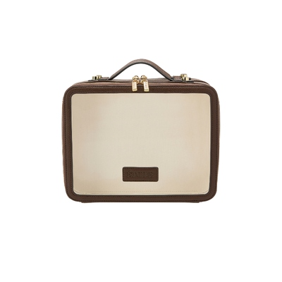 ETOILE COLLECTIVE LARGE TWIN TRAVEL CASE 化妆包 棕色 REVOLVE