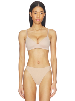 Calvin Klein Underwear T恤式胸罩 revolve小众新款 米色