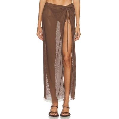 SIR. SALINA 半身裙 棕色REVOLVE小众新款