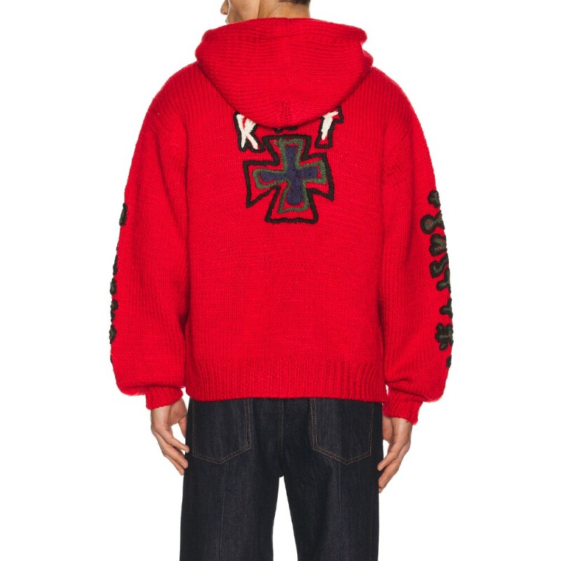 rice nine ten HAND 拉链连帽衫 revolve小众新款