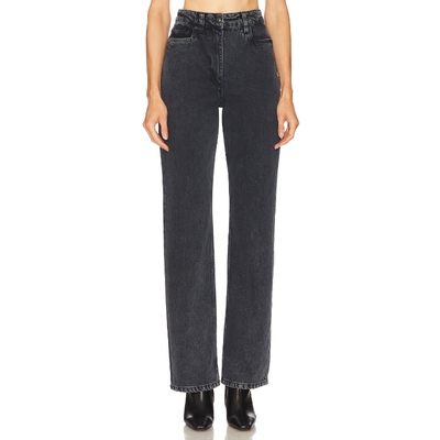 [春夏新品]REMAIN Slim Boot Cut Jeans 黑色REVOLVE小众