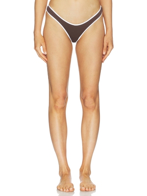 Seafolly BEACH BOUND 深挖三角下装 比基尼泳裤REVOLVE