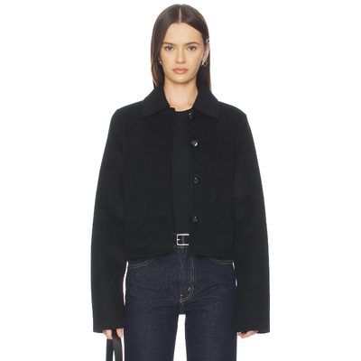 Favorite Daughter THE ANNABEL 羊毛夹克 黑色REVOLVE小众新款