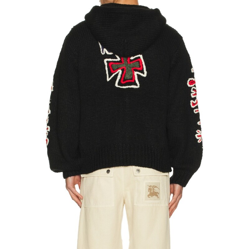 rice nine ten HAND 拉链连帽衫 revolve小众新款