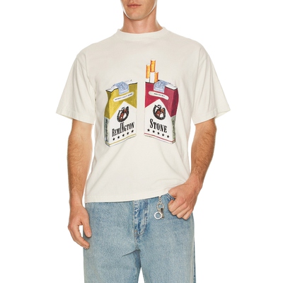Remington Stone T恤 奶油色REVOLVE小众新款