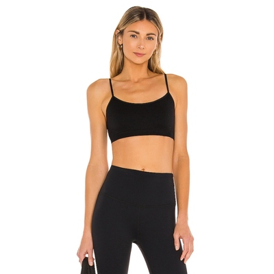 [冬季新品]Splits59 LOREN 运动胸罩黑色瑜伽美背上衣REVOLVE小众