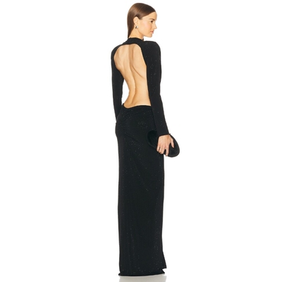 Michael Costello LUCCI 长裙 revolve小众新款 黑色