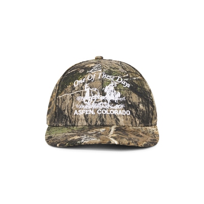 ONE OF THESE DAYS 迷彩棒球帽复古刺绣做旧帽子REVOLVE小众新款