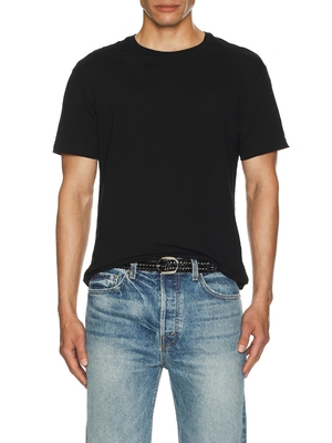 Polo Ralph Lauren黑色上衣圆领通勤风早秋新品短袖T恤REVOLVE